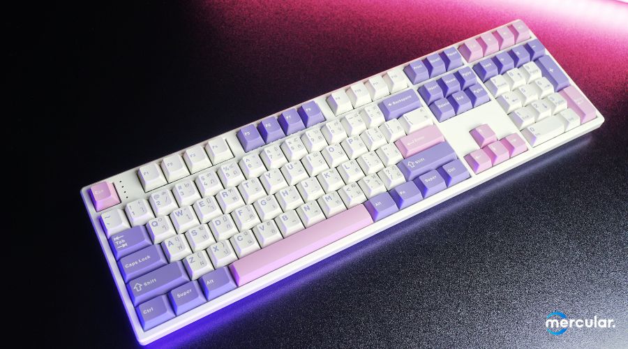 คีย์บอร์ด Hello Ganss HS108T Wireless Mechanical Keyboard (EN/TH)